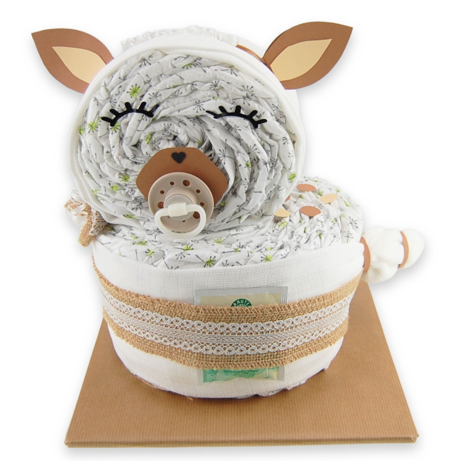 Windeltorte Vintage - Boho » WINDELTORTE.com