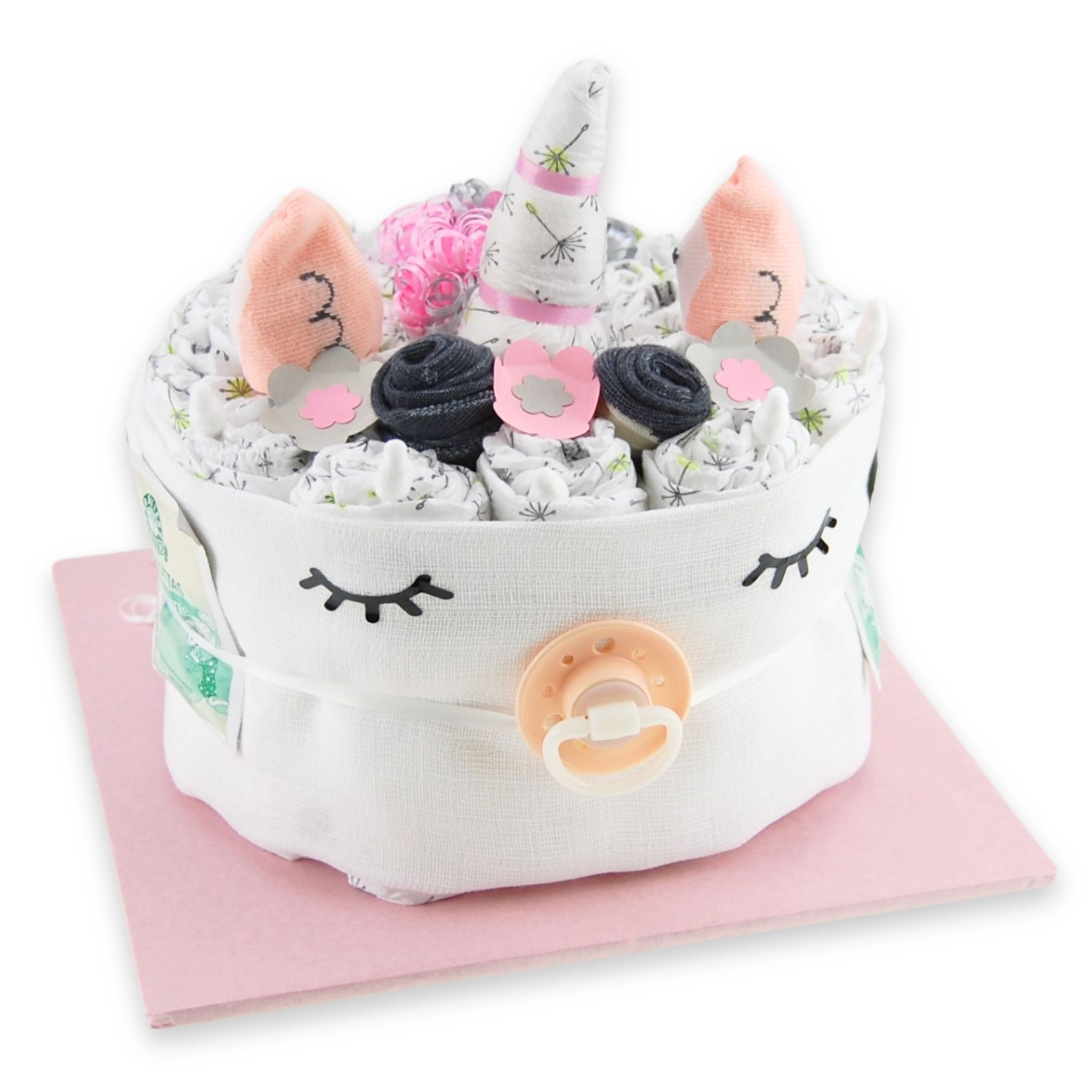 Windeltorte für Mädchen online bestellen | WINDELTORTE.com©