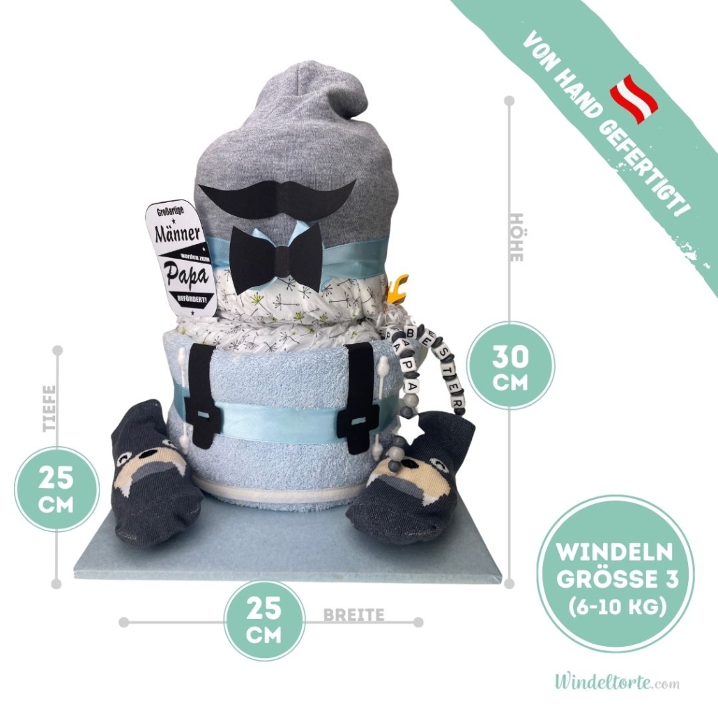Windeltorte Papa online kaufen » WINDELTORTE.com